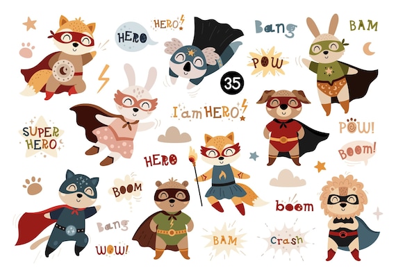 My Cute Graphics Superhero