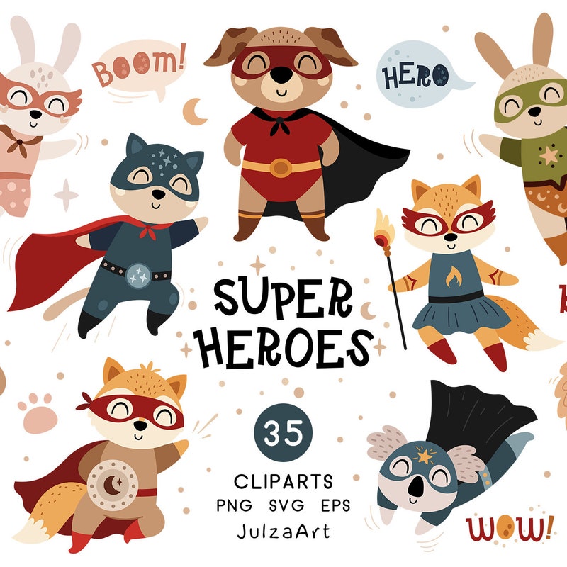 Superhero Svg - Etsy