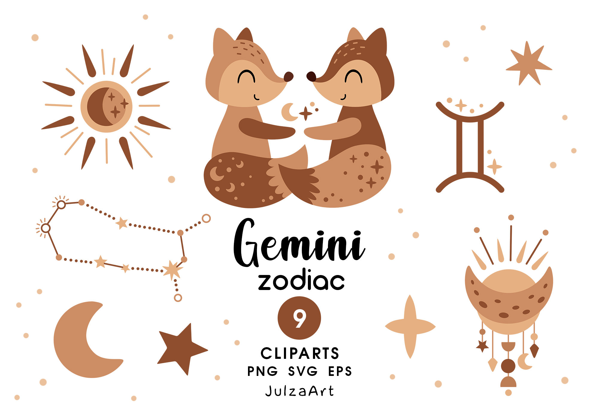Cute Gemini Sign