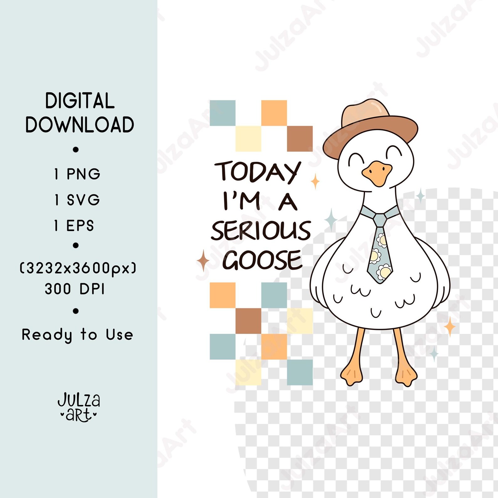 Today I'm a Serious Goose PNG SVG: Funny Sarcastic Silly Goose Meme ...