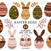 Easter Clipart, Easter Svg, Easter Eggs Svg, Happy Easter Png, Boho ...