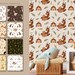 Animals Seamless Pattern Woodland Animals Digital Paper - Etsy