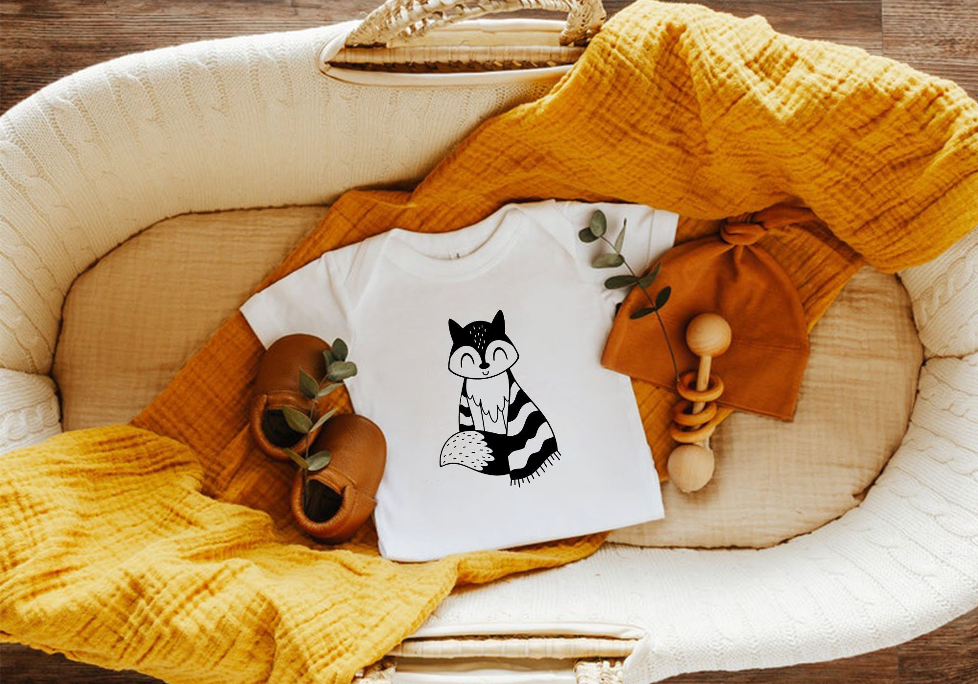 Autumn Animals Clipart Black and White Fall Svg Woodland - Etsy