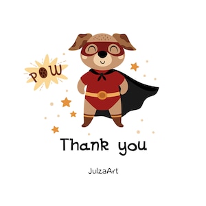 Superhero Svg, Animal Superhero Clipart, Cute Woodland Animals Svg ...