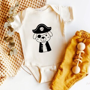 Pirate Svg, Pirate Animal Clipart, Black and White Sailor Animal Svg ...