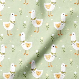 Exclusive Seamless Pattern Goose Pattern Cute Goose Paper Farm Animal ...
