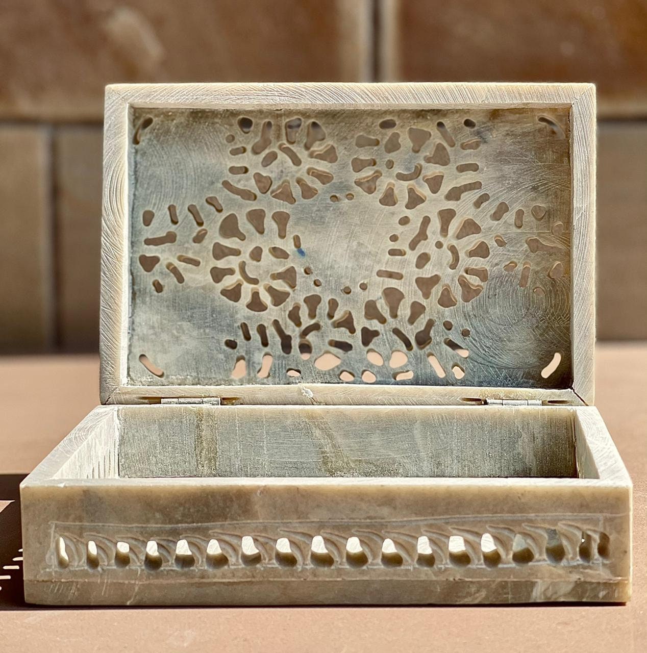 Handcrafted Carved Marble Box 6x4 | Etsy