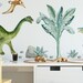 Brontosaurus Sticker Dinosaur Wall Decal for Kids Dinosaur - Etsy