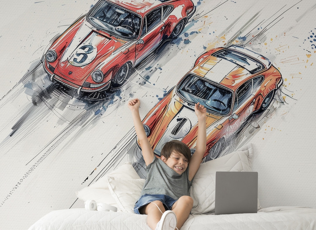 Car Race Wallpaper, Wallpaper for Boys, Wallpaper for Kids, Racing ...