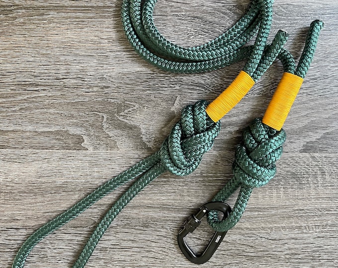 CUSTOM Rope Dog Leash-strong Dog Leash-handmade-multiple Colors-lead - Etsy