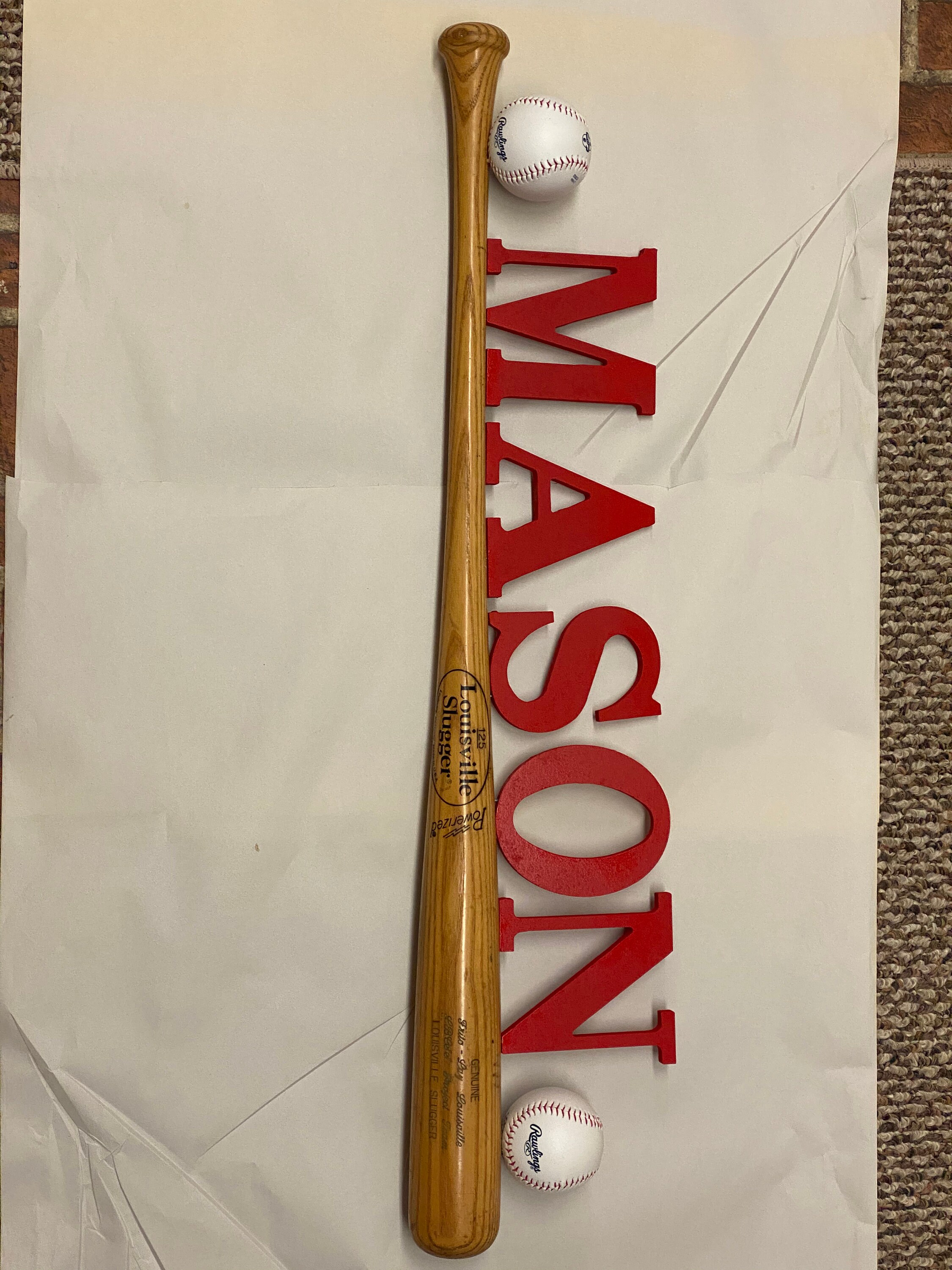 Personalized Baseball Wall Art - Etsy