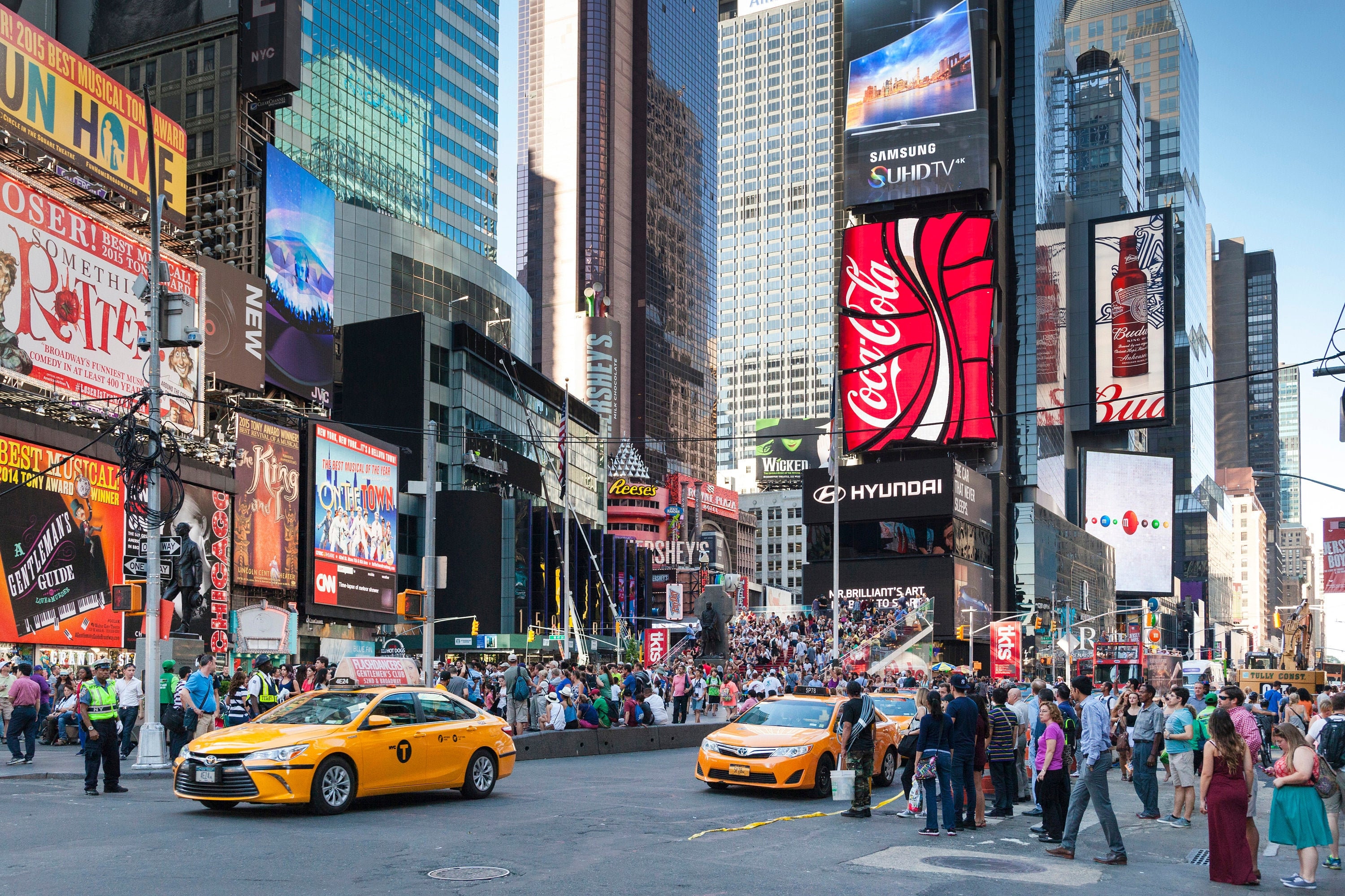 Times Square, Nueva York, Nueva York, Estados Unidos, fotografía de ...