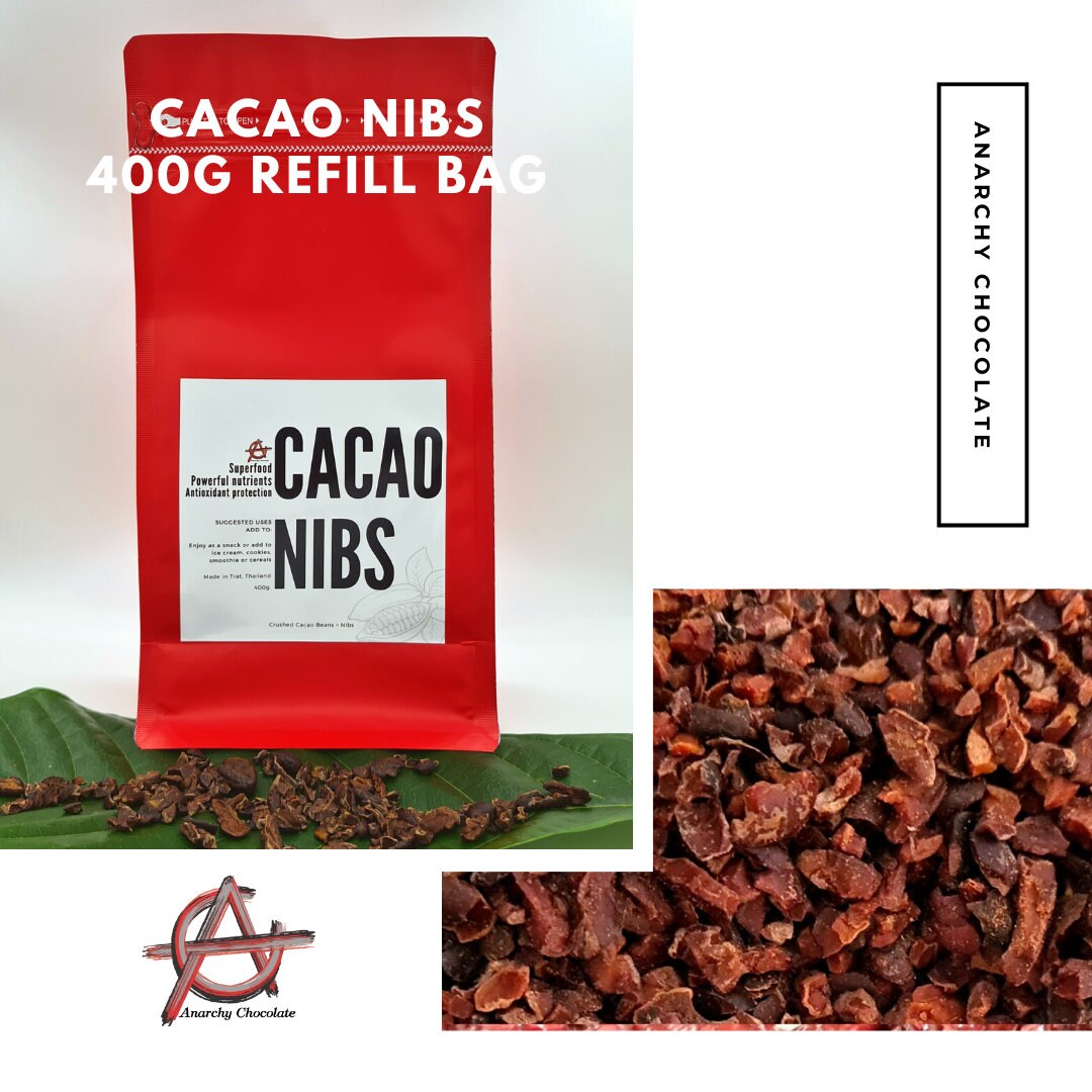 Premium Organic Cocoa Nibs Superfood Crunch Natural, Unsweetened, Vegan ...