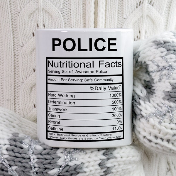 Police Coffee Mug - Etsy