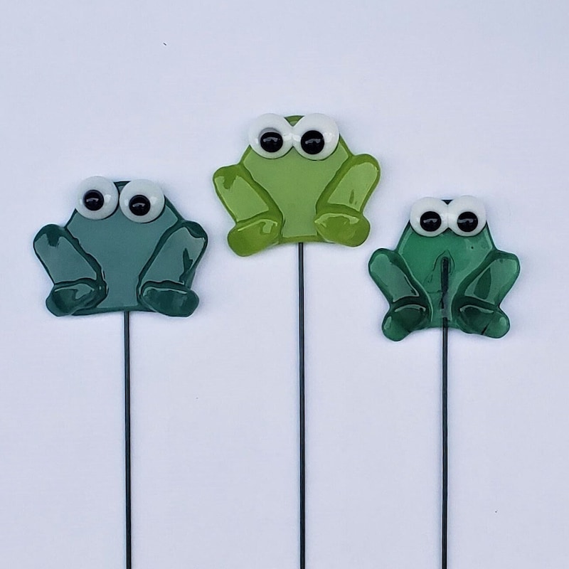 Fused Glass Frog - Etsy