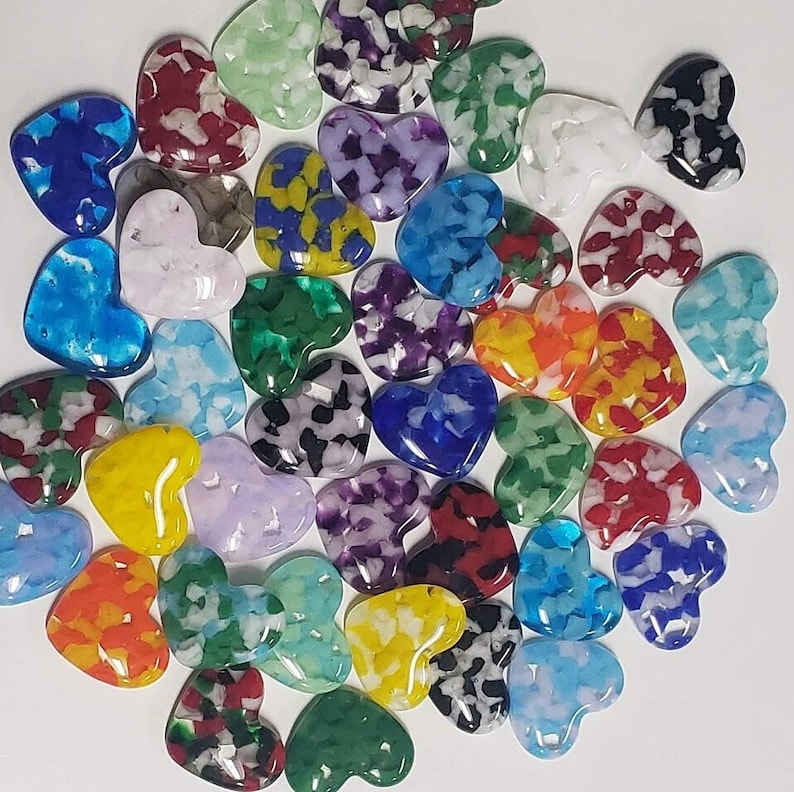 Bulk Lot of Handheld Pocket Hearts Love & Appreciation Tokens Worry ...