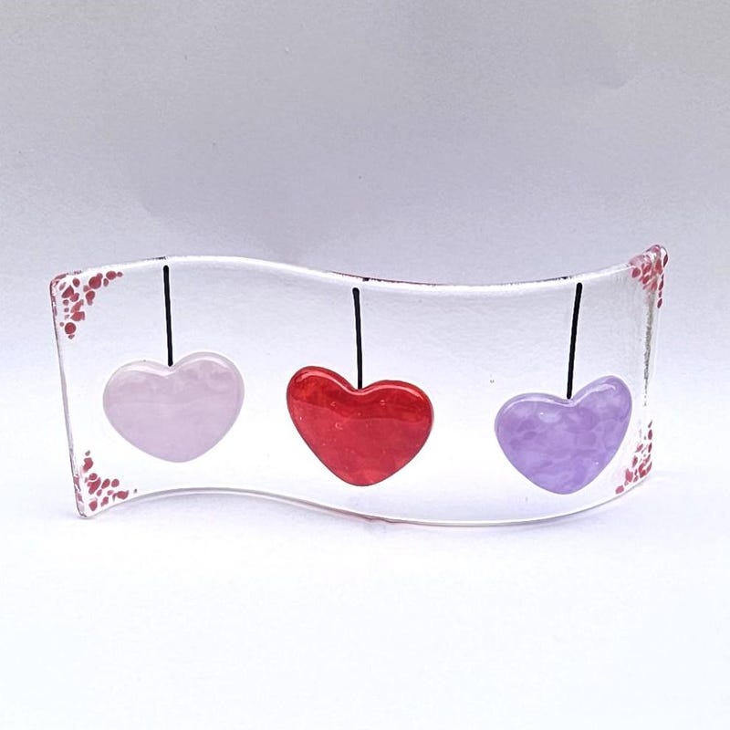 Fused Glass Flower Curve - Etsy
