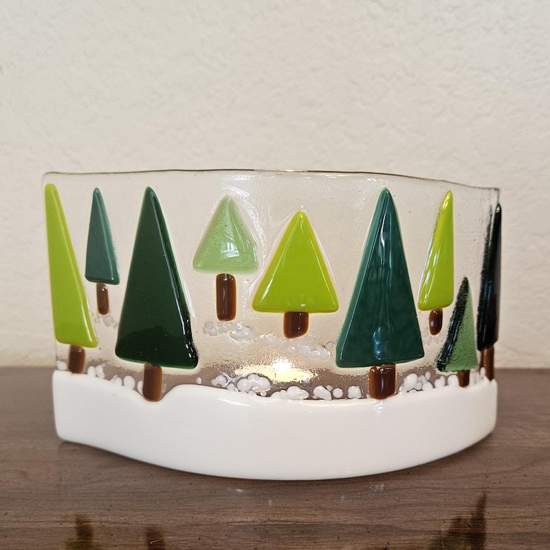 Christmas Fused Glass - Etsy