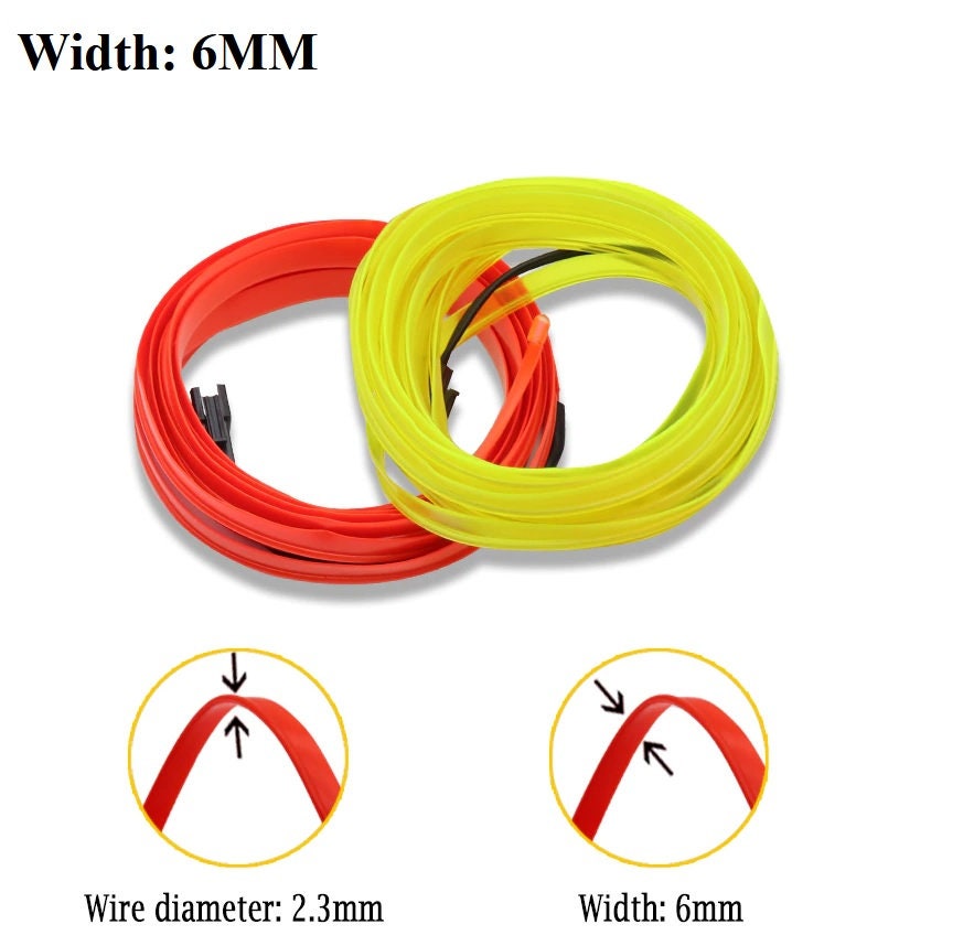 Flexible LED Strip Neon Rope EL Wire String Car Glow Light 5m - Etsy UK