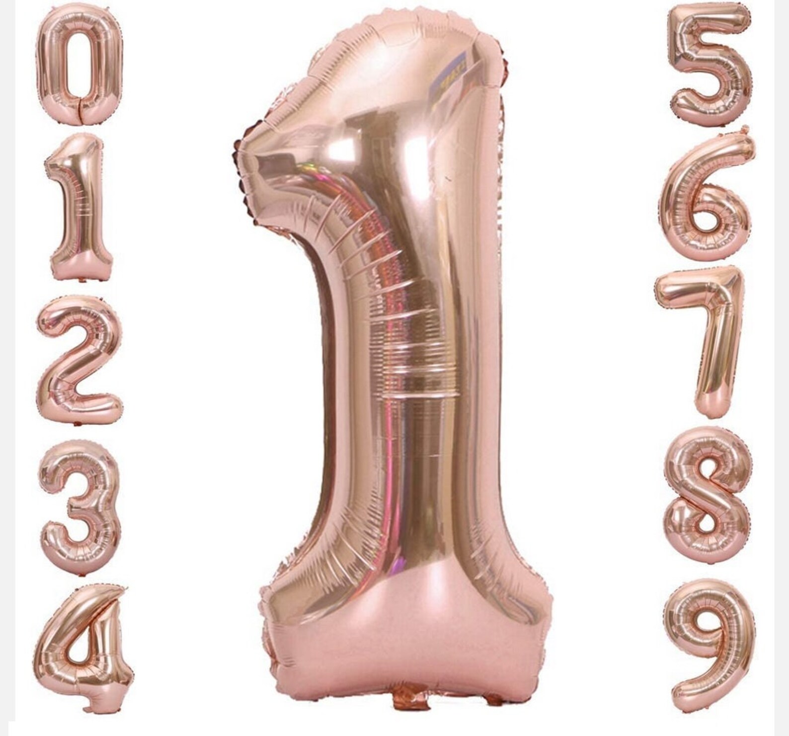 40 Giant Foil Number Balloons letter Air Helium Birthday | Etsy