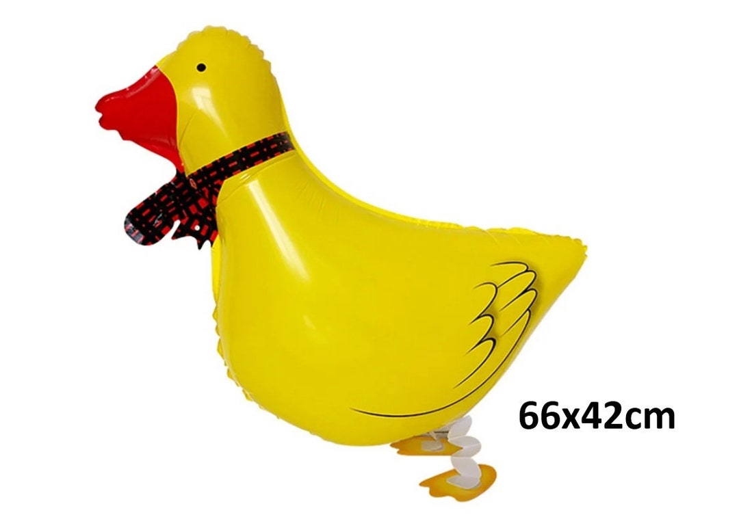 Duck Walking Pet Balloon Animal Airwalker Foil Helium Kids Fun Parties ...