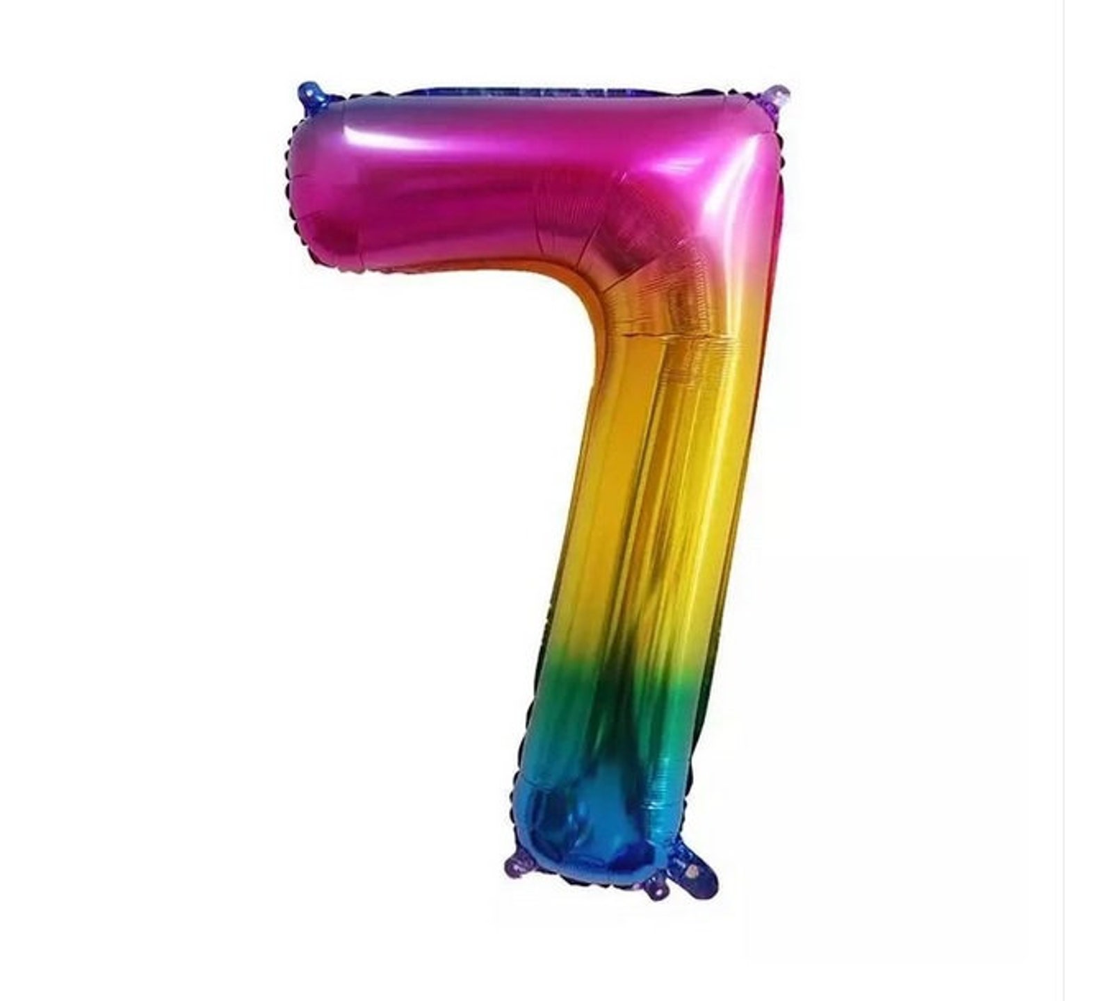 Giant 40 Rainbow Number Balloon Wedding White Party - Etsy UK