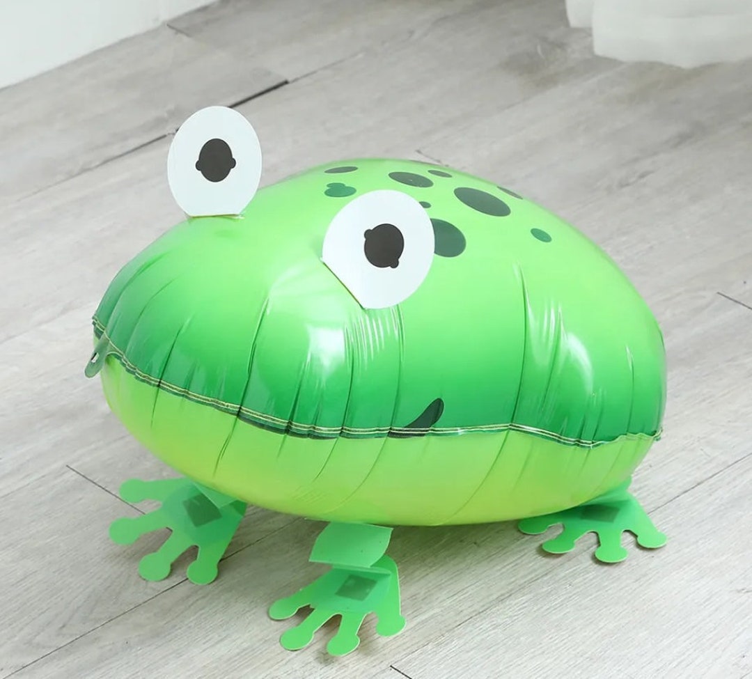 Frog Walking Pet Balloon Animal Airwalker Foil Helium Kids Fun - Etsy