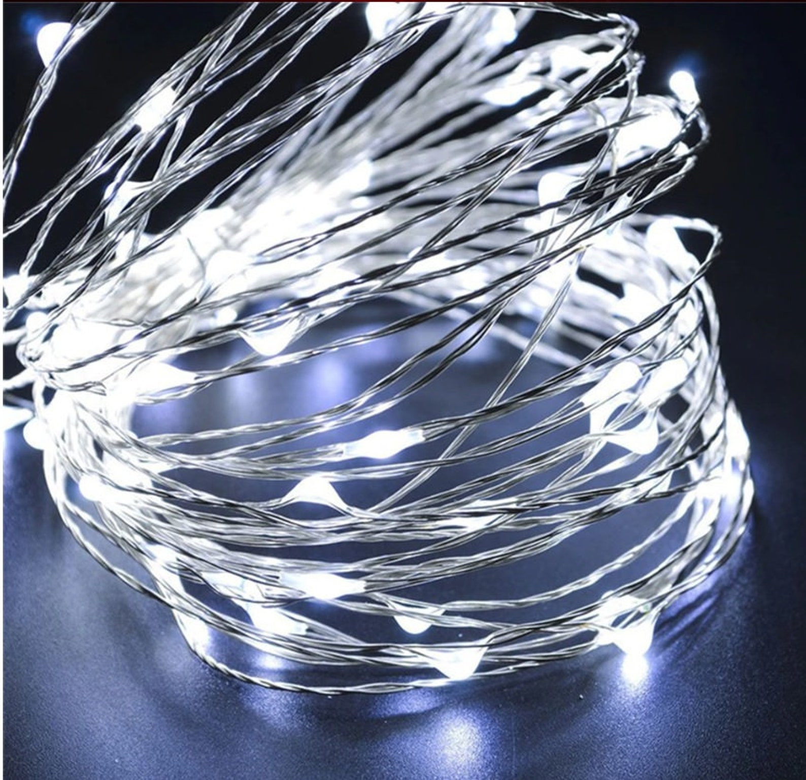 10/100 LED Battery AA Operated String Fairy Lights Xmas Christmas New ...