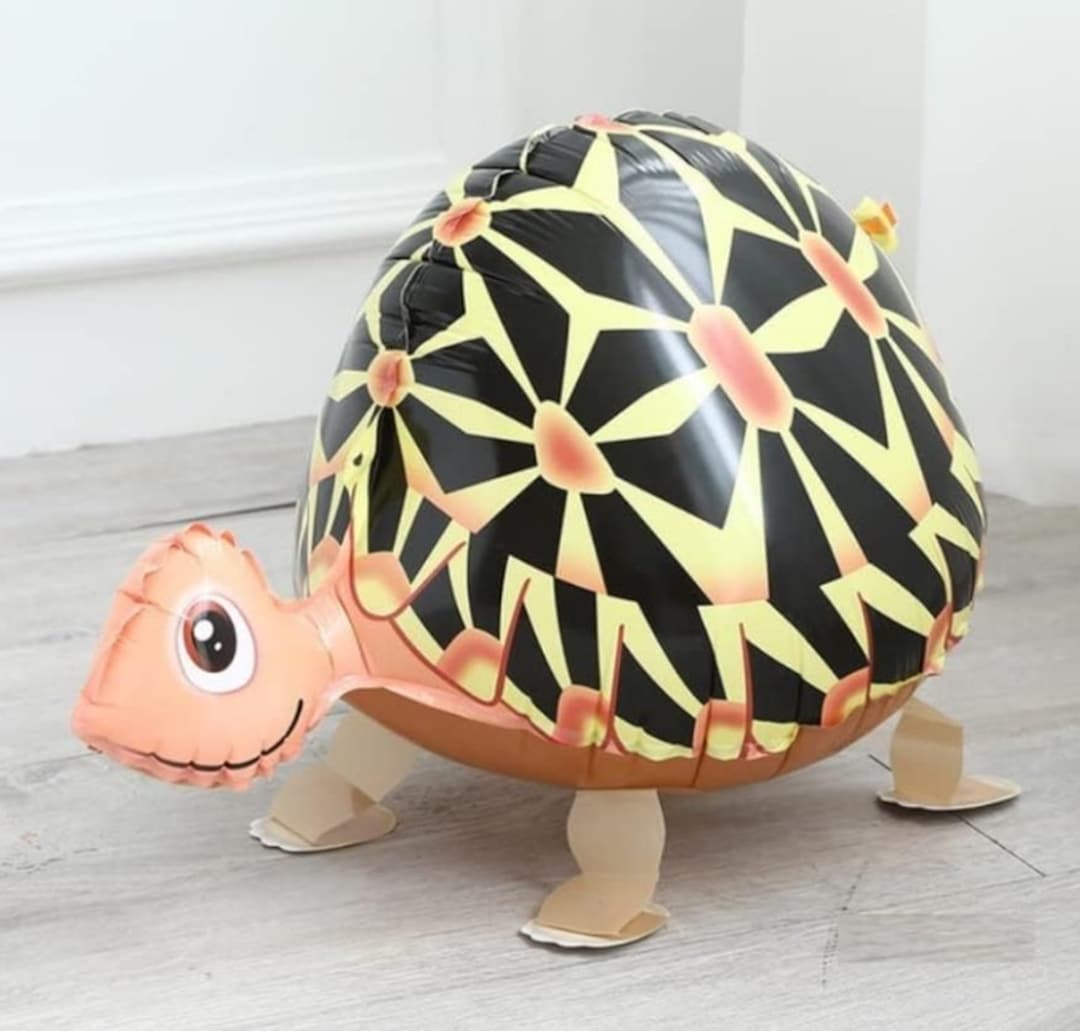 Turtle Walking Pet Balloon Animal Airwalker Foil Helium Kids Fun ...