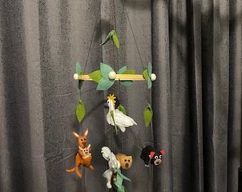 Australian Animal Mobile Perfect for Nursery, Baby/children's Room ...