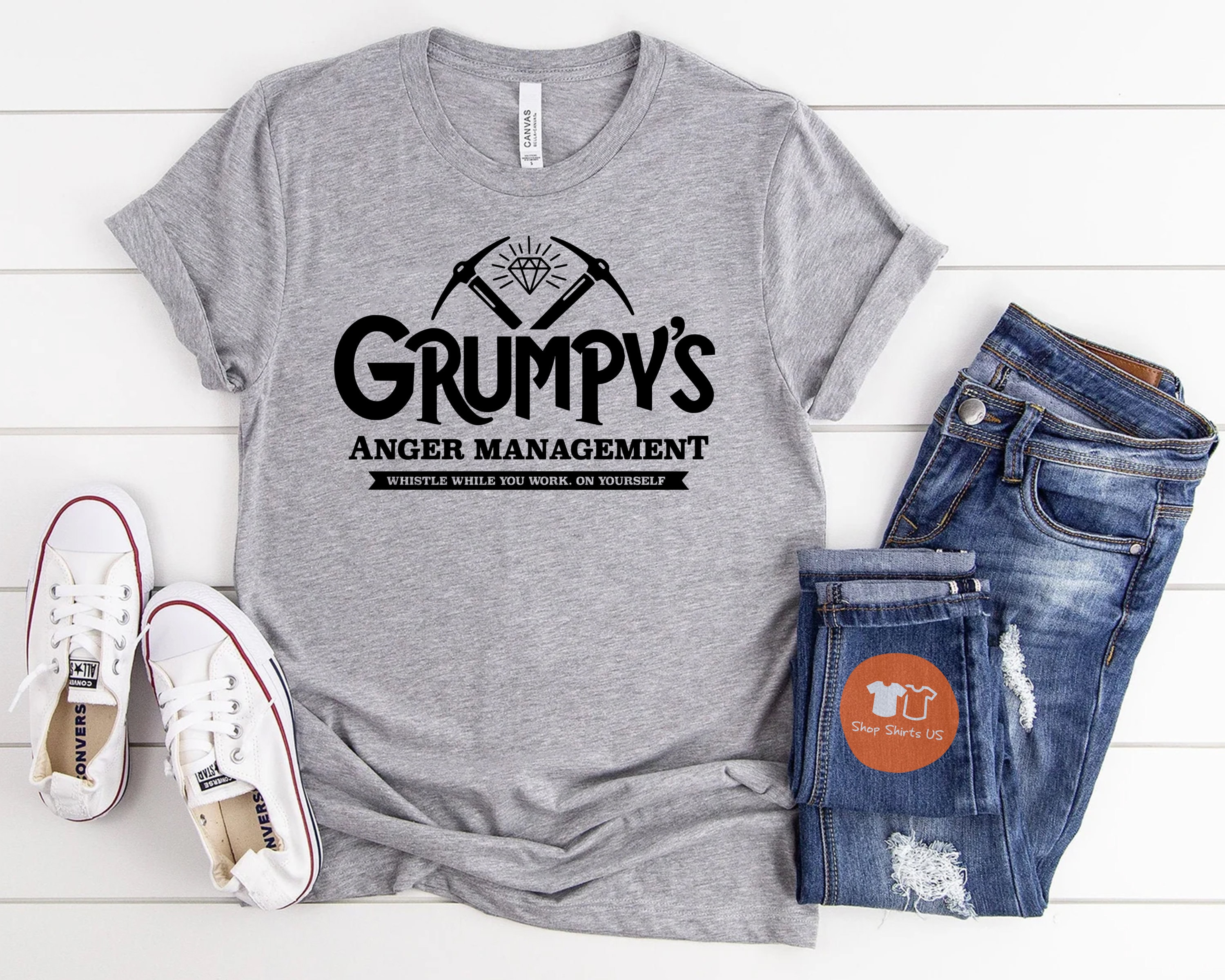 Grumpys Anger Management Disney Shirt Disney Snow White - Etsy