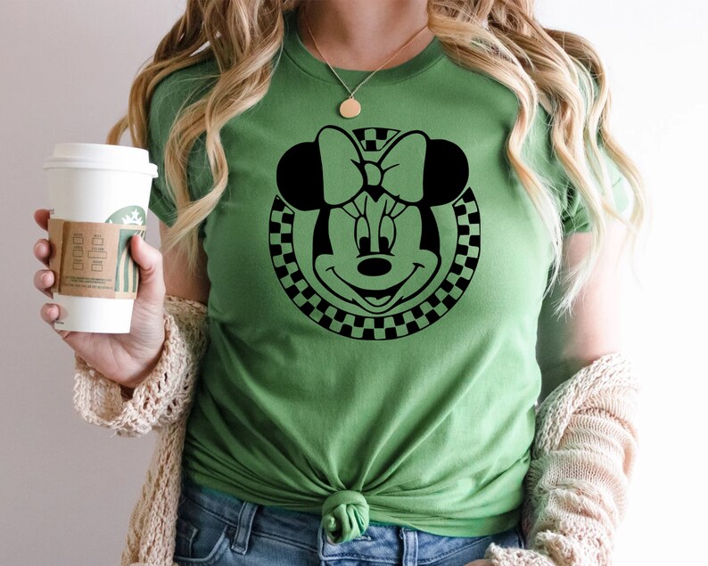 Retro Disney Shirts Mickey Checkered Shirt Disney Family - Etsy