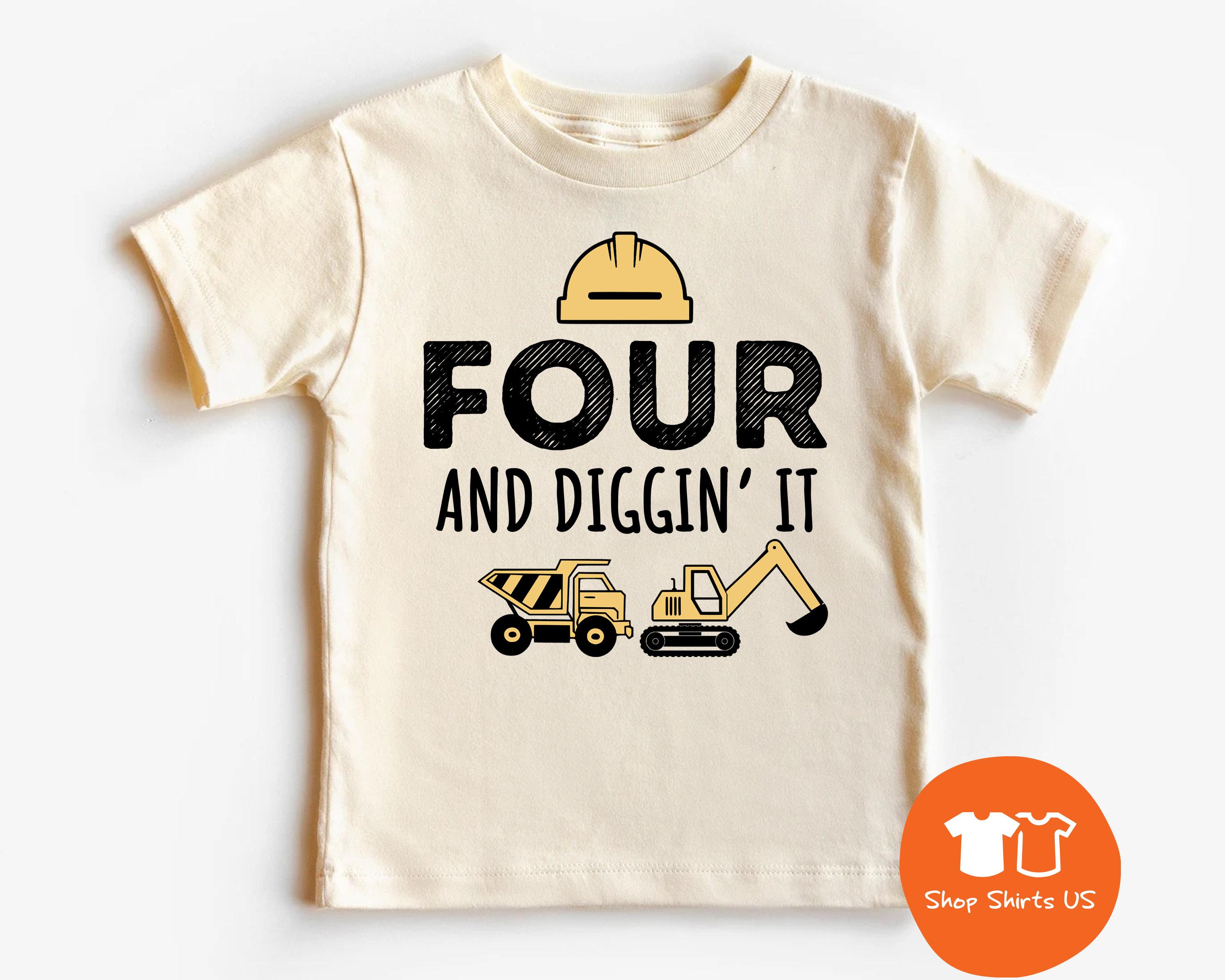 Construction Crew Shirts, Birthday Matching Construction Shirts, One ...