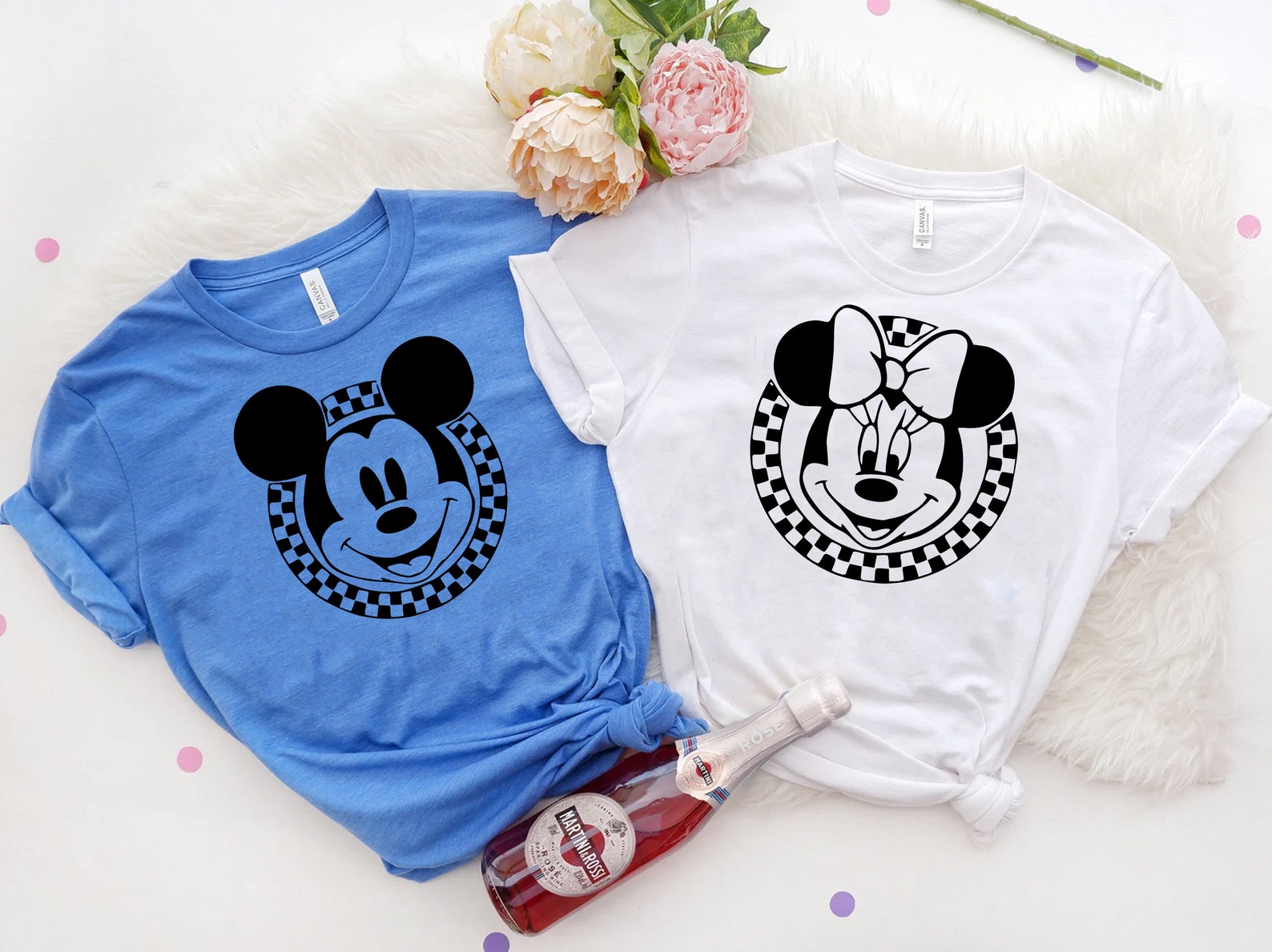 Retro Disney Shirts Mickey Checkered Shirt Disney Family - Etsy