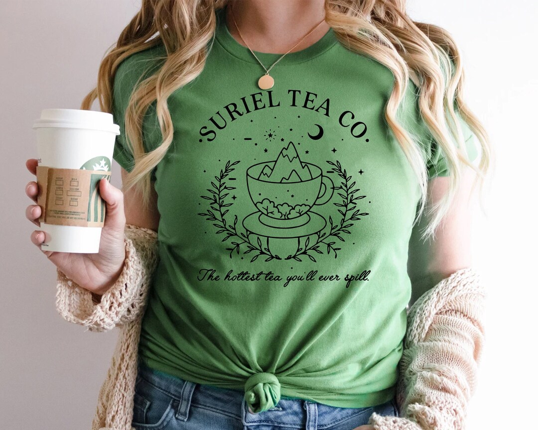 Suriel Tea Co Shirt, Acotar Shirt, Velaris Shirt, A Court of Thorns and ...