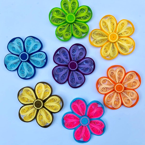 Quilled Flowers - Etsy