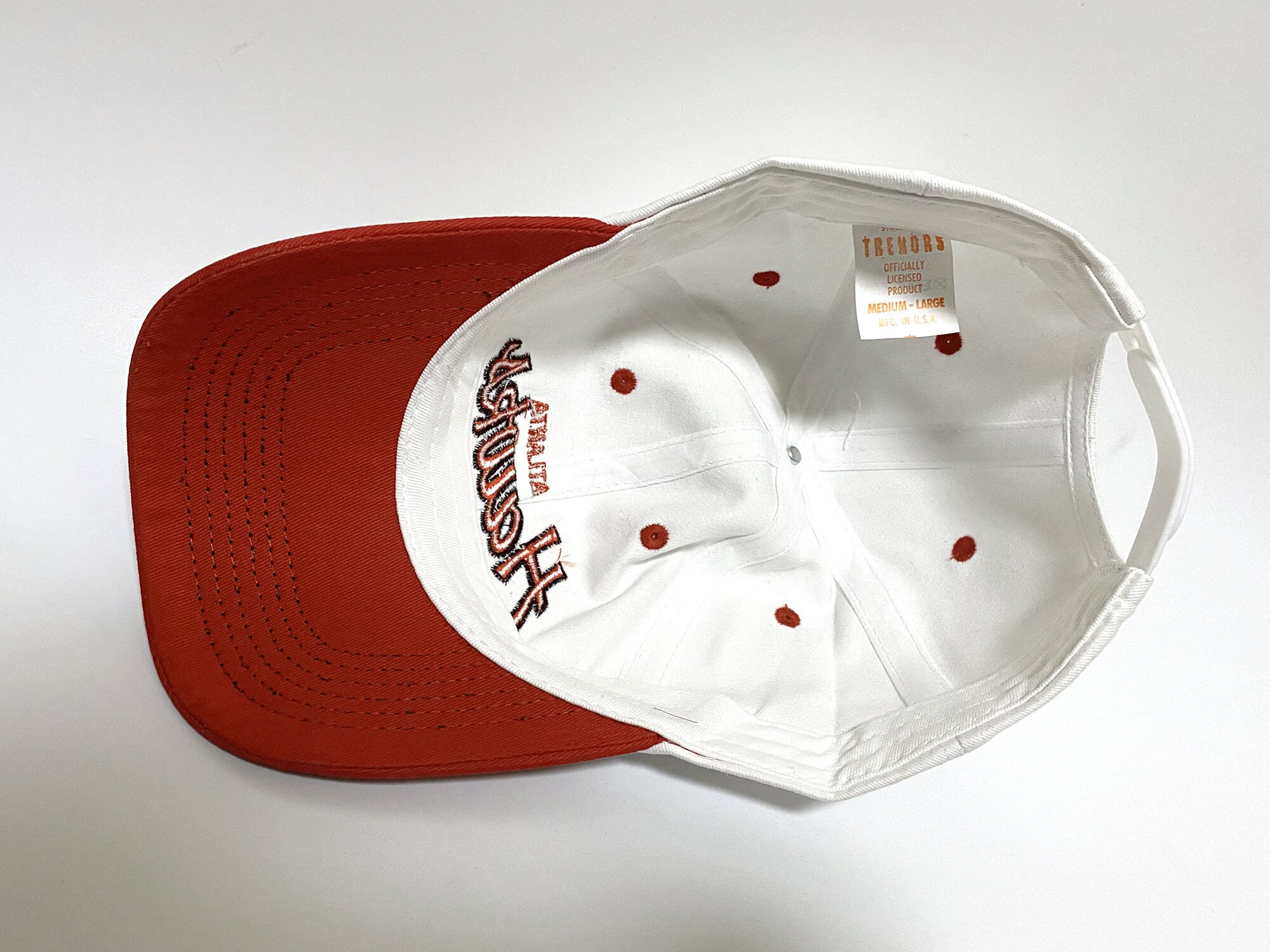 Atlanta Hawks Tremors3 Dad Cap - Burt Gummer Embroidered Cotton ...