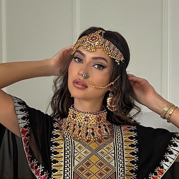 Afghan Gold Jewelry - Etsy