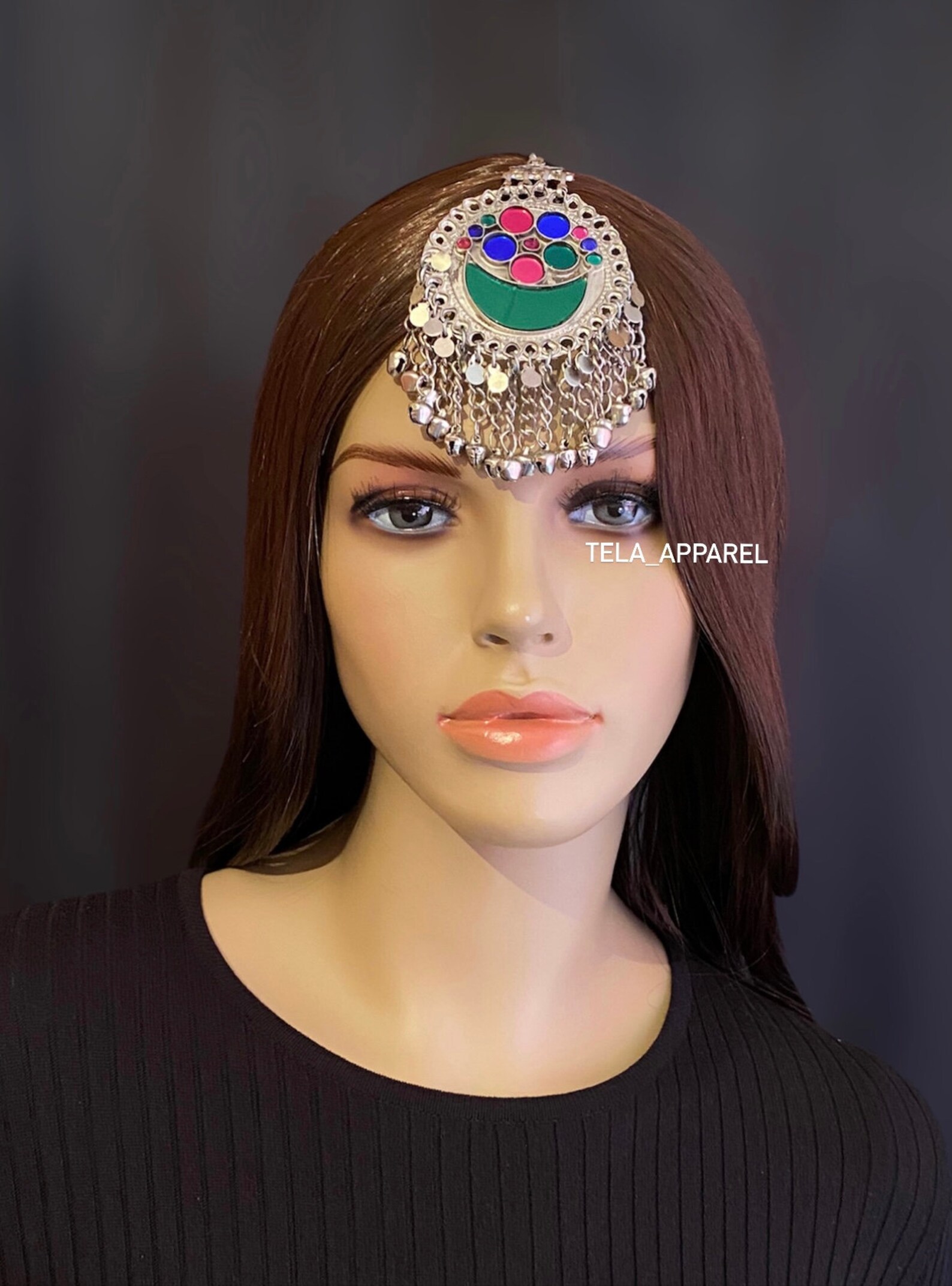 Afghan Headpiece Jewellery | Afghan Vintage Headpiece | Afghan ...