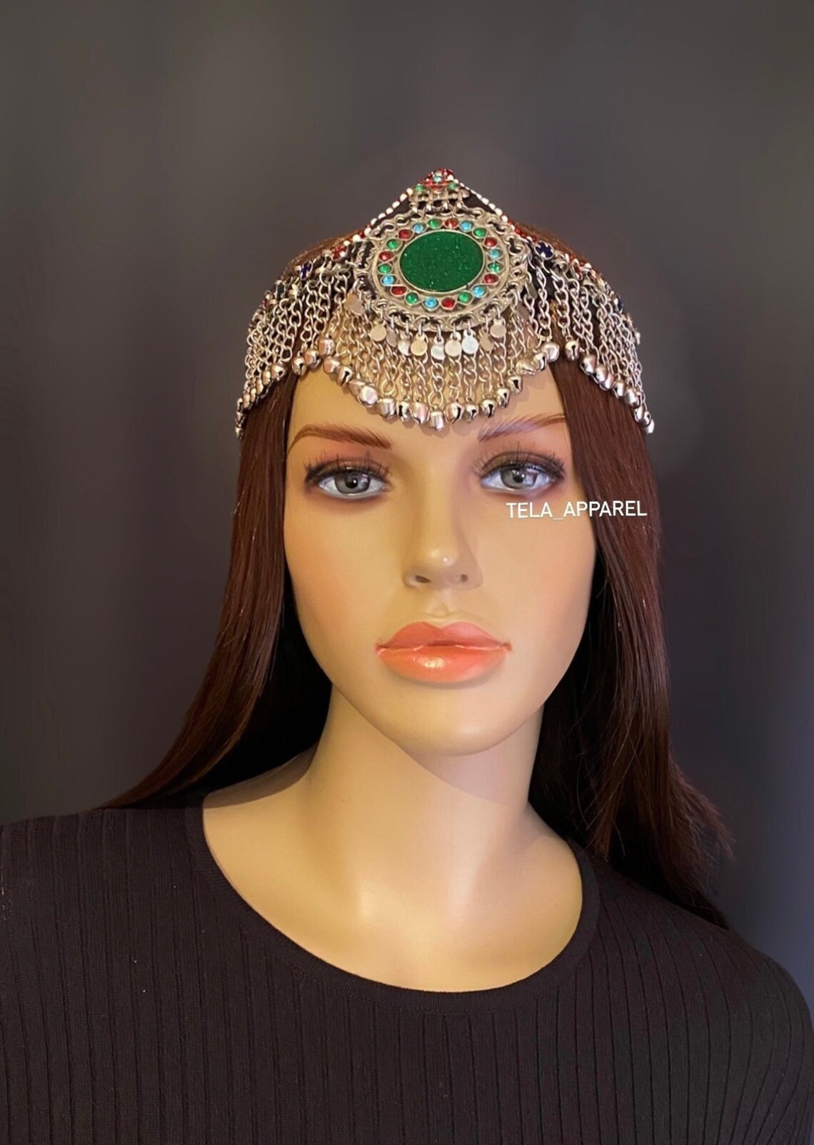 Afghan Headpiece Jewellery | Afghan Vintage Headpiece | Afghan ...