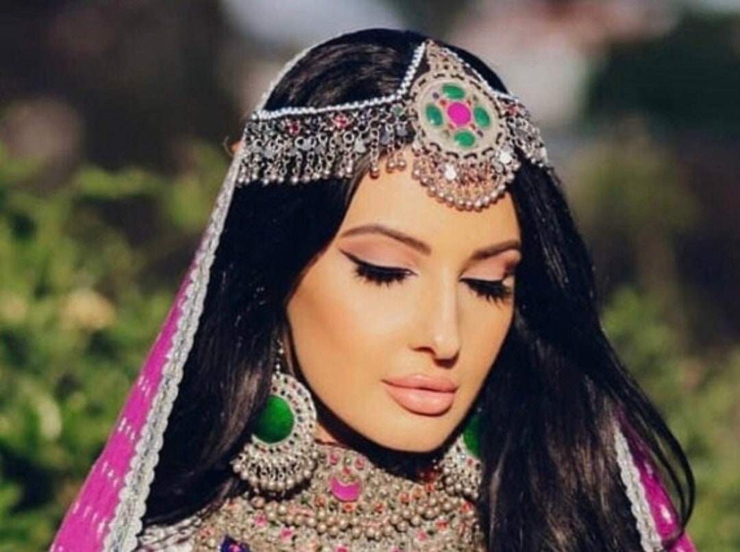 Afghan Headpiece Jewellery | Afghan Vintage Headpiece | Afghan ...