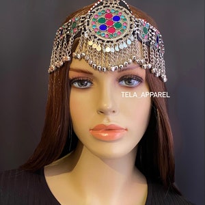 Afghan Headpiece Jewellery | Afghan Vintage Headpiece | Afghan ...