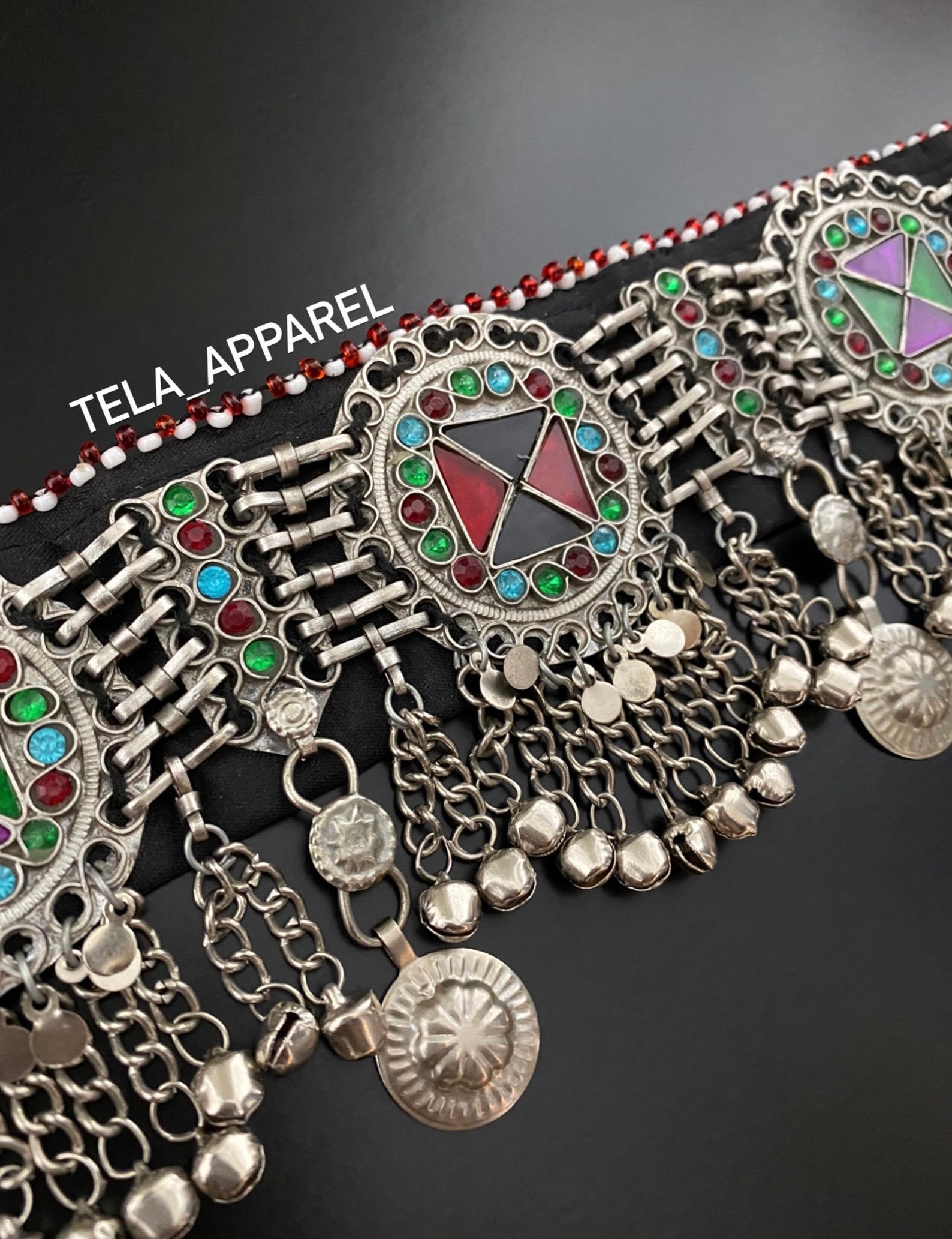 Afghan Choker | Afghan Vintage Jewellery | Afghan Necklaces | Afghan ...