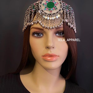 Afghan Headpiece Jewellery | Afghan Vintage Headpiece | Afghan ...