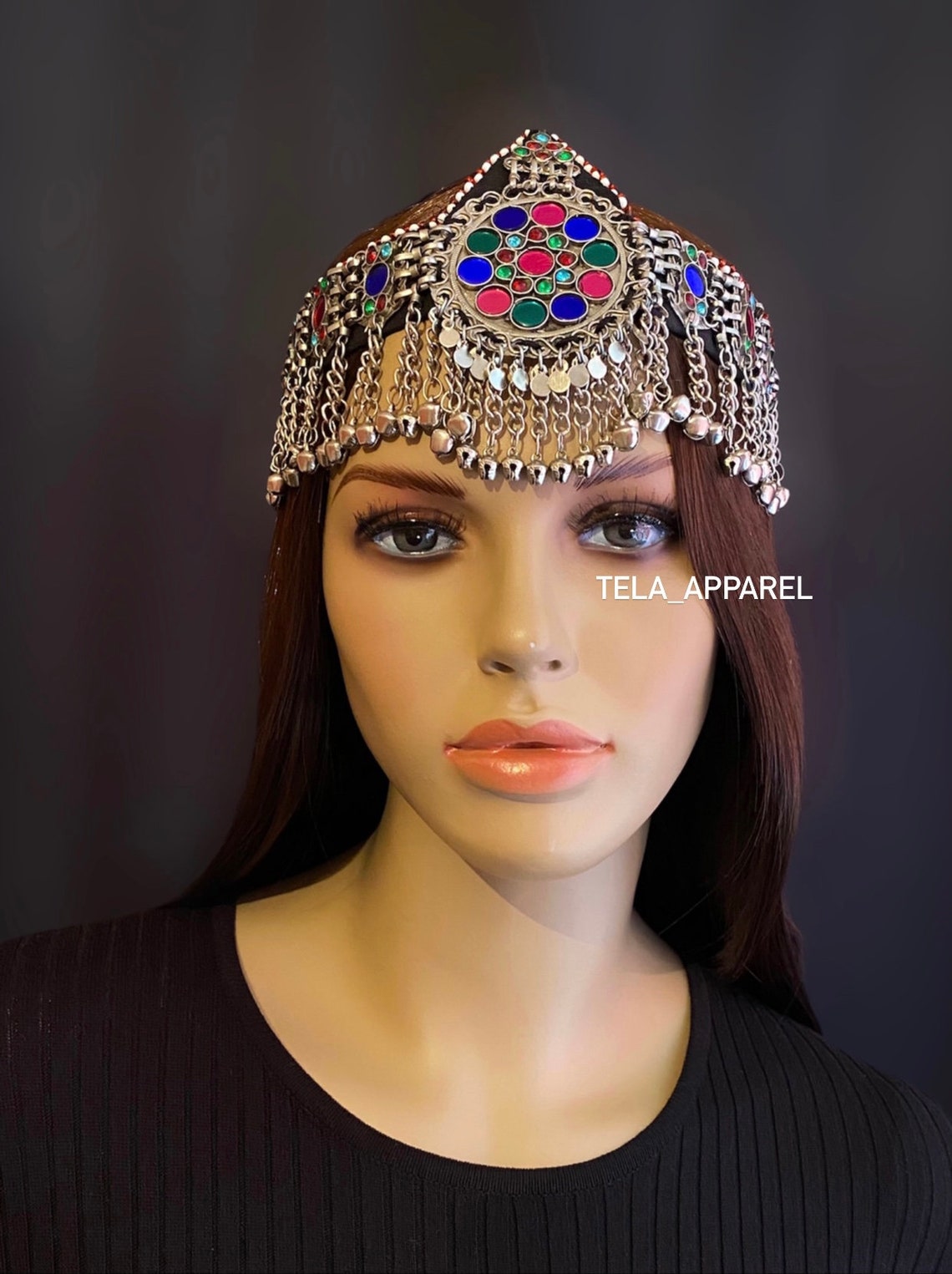 Afghan Headpiece Jewellery | Afghan Vintage Headpiece | Afghan ...