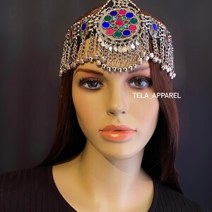 Afghan Headpiece Jewellery | Afghan Vintage Headpiece | Afghan ...