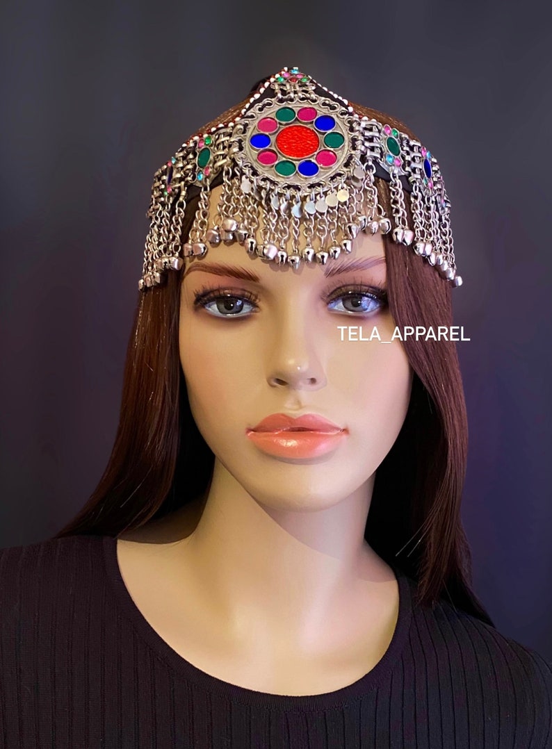 Afghan Headpiece Jewellery | Afghan Vintage Headpiece | Afghan ...