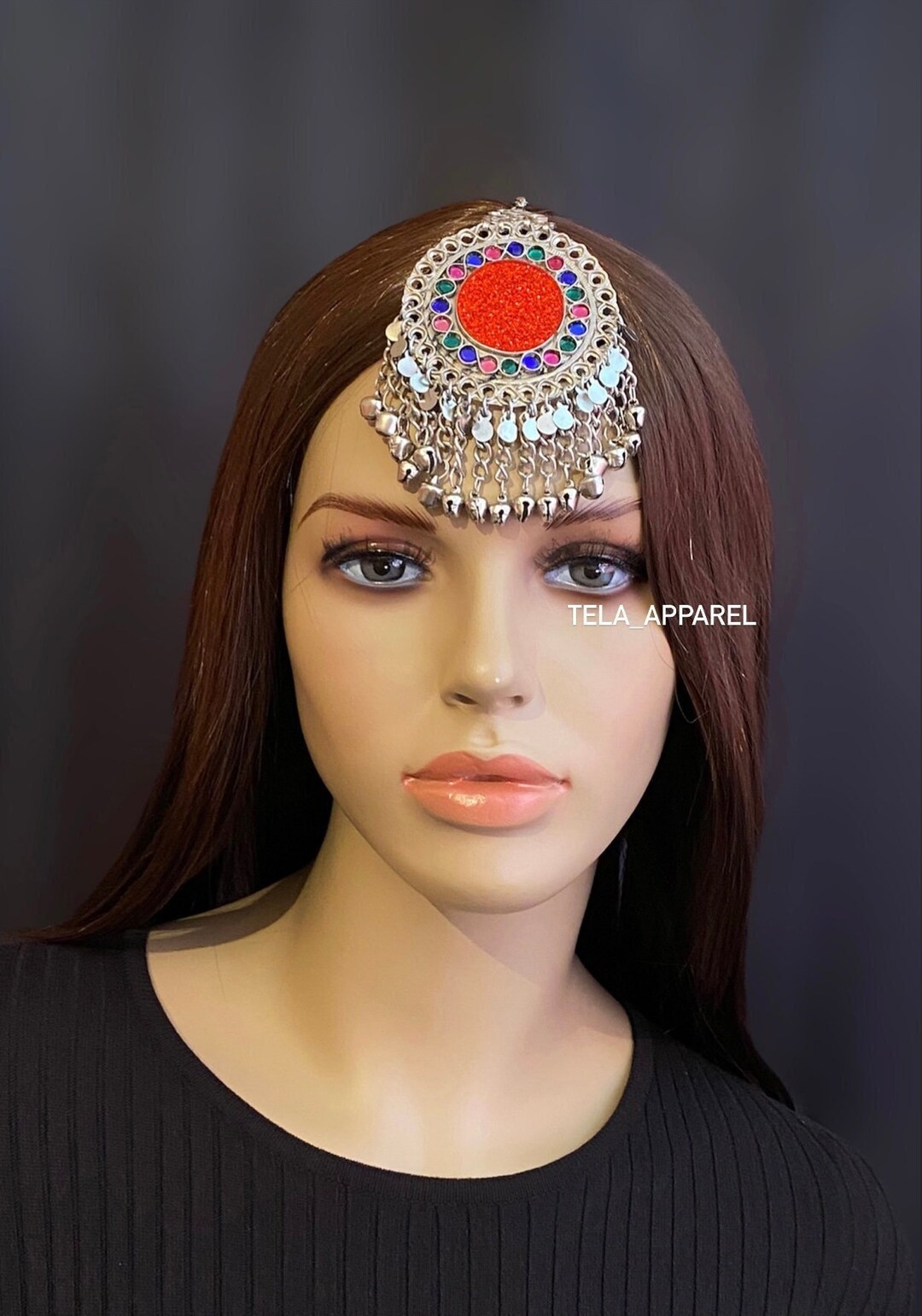 Afghan Headpiece Jewellery | Afghan Vintage Headpiece | Afghan ...