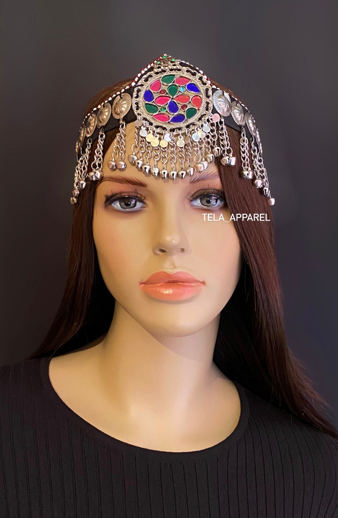 Afghan Headpiece Jewellery | Afghan Vintage Headpiece | Afghan ...