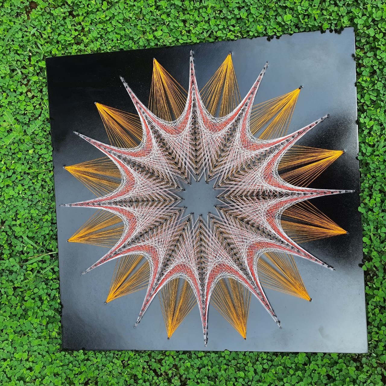 Pin and Thread Arts // String Art Kit // DIY // Mandala // - Etsy Australia